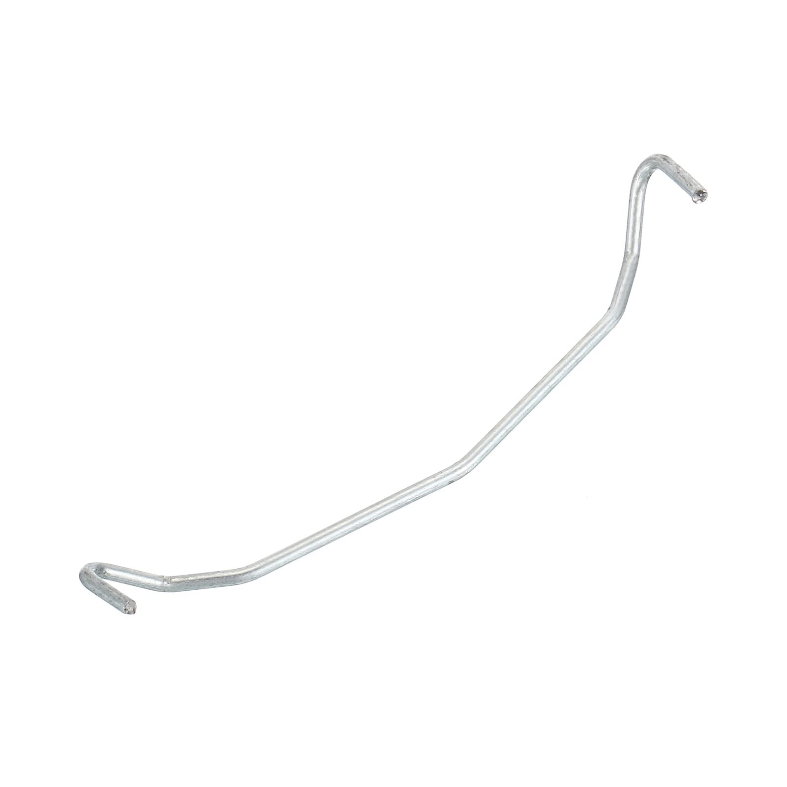 PATIKIL 3.1x0.7 Cage Door Hook, 25Pcs Stainless Steel Durable Singe Wire Water Pipe Latch Hook for Locking and Fixing Rabbit Pig Poultry Cage, Silver