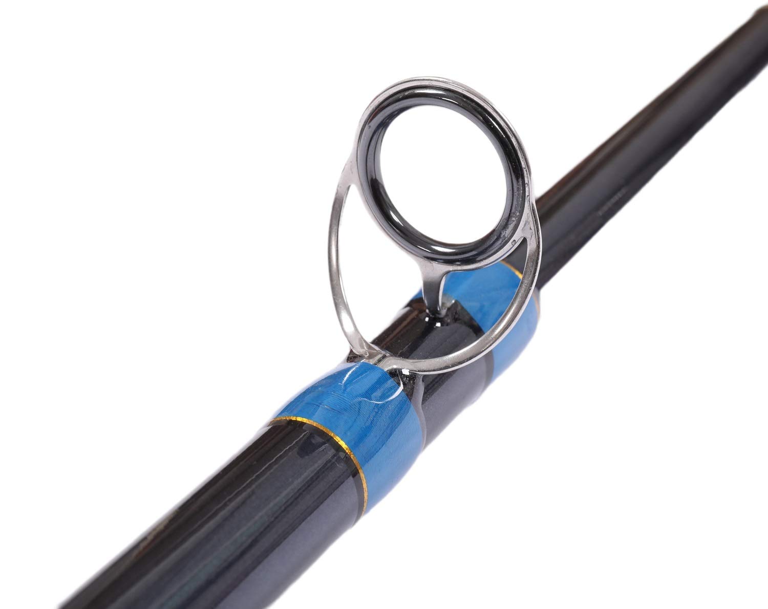ENTSPORT E Series - Silver Rhino Surf Spinning Rod on Beach 11-Feet 3 Pieces Portable Graphite Surf Fishing Rods