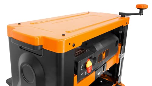 WEN PL1303 15-Amp 13-Inch Three-Blade Benchtop Thickness Planer , Black