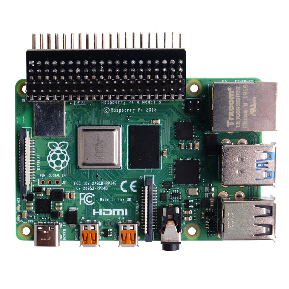GeeekPi Micro Connectors 40-pin GPIO 1 to 2 Expansion Board for Raspberry Pi, 2 x 20-pin Strip Dual Male Header Double Row Straight GPIO Connector Pin Header Compatible with Raspberry Pi(2Pack)
