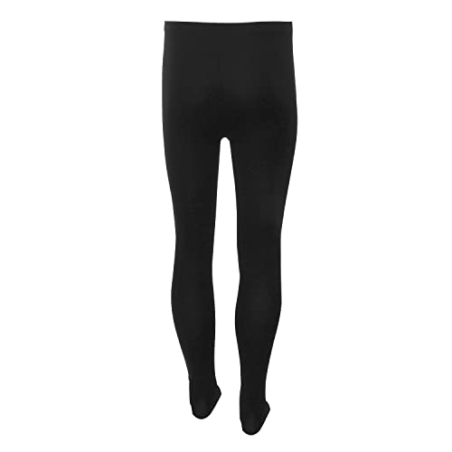 FR DUVAL Men Ballet Stirrup Tights Men's Dance Tights Black Leggings 58BB1025 (as1, Numeric_Height, Black, XXXL/8, Slim)