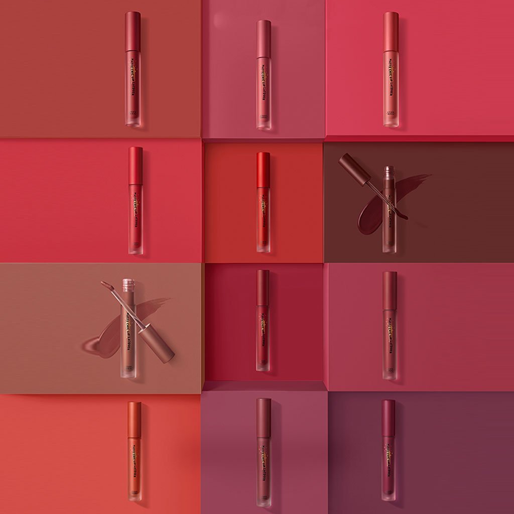 ETUDE HOUSE Matte Chic Lip Lacquer 4g (#RD302 Wisdom Burgundy) | Long-Lasting Water-Proof Quick-Fixing No-Smudging High-Pigmented Lip Lacquer that Keeps your Lips Matte | Kbeauty
