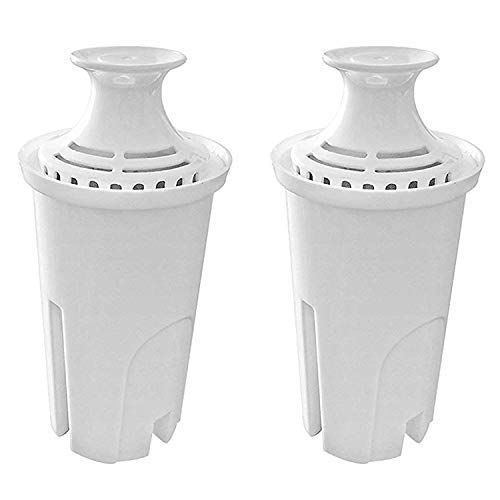 Fette Filter – 2 Pack of Water Replacement Filter Compatible with Brita Standard Water Pitchers