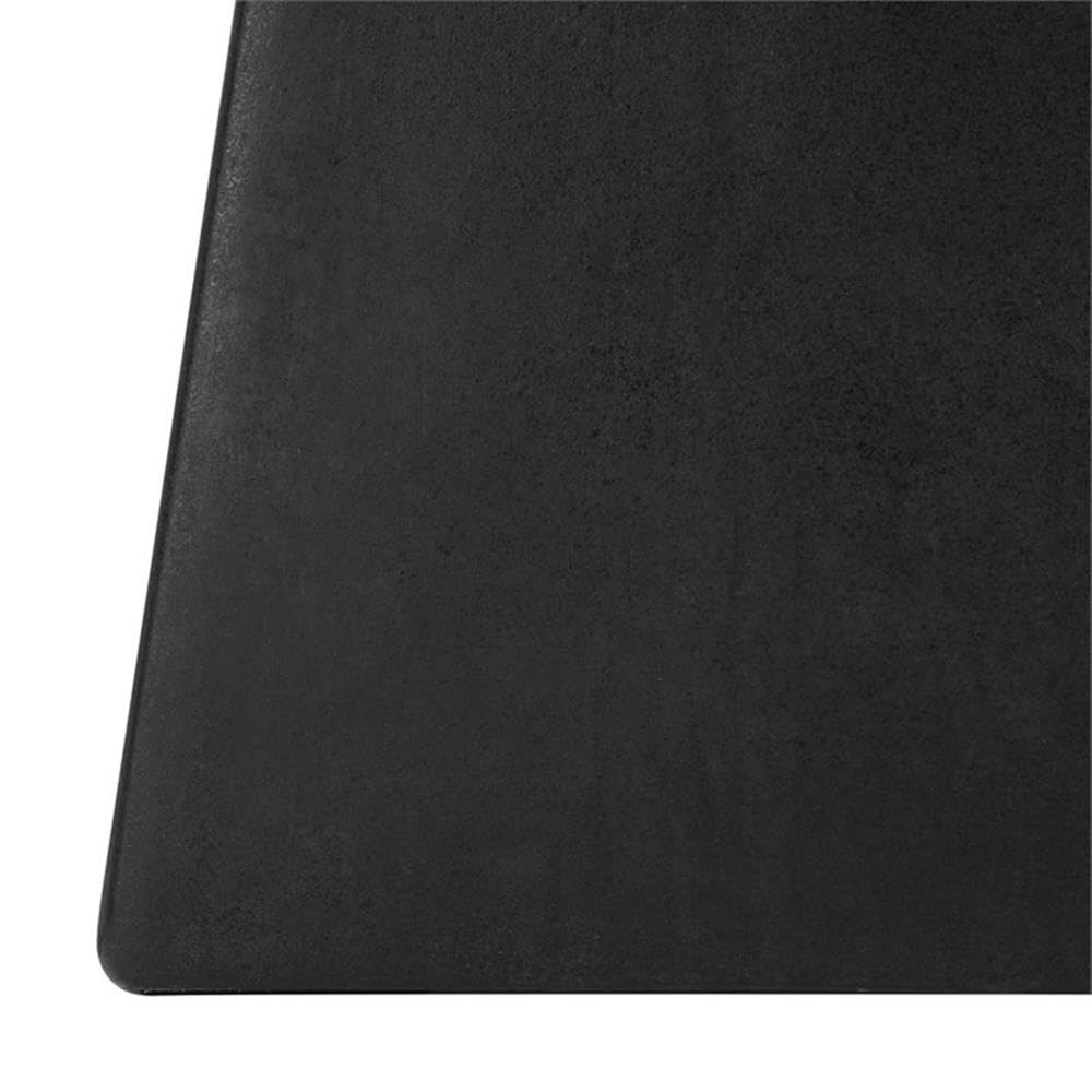SAFAVIEH Outdoor Zen Black Mushroom Modern Concrete Accent Table