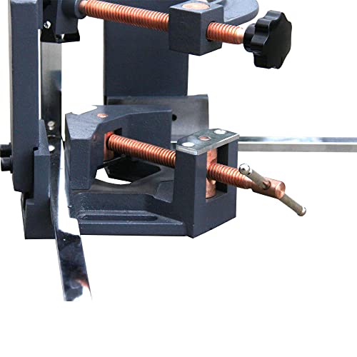 KAKA INDUSTRIAL AC-100H 3 Axis Welders Clamp, Heavy Duty Cast Iron Angle Clamp