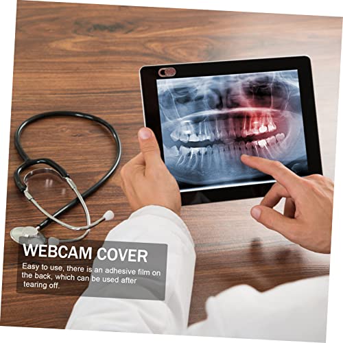 NUSITOU 6pcs Camera Cover Laptop Webcam Covers Webcam Blocker for Laptopa Tablet Webcam Shutter Cover Phone Webcam Cover Phone Cam Cover Computer Cam Cover Slide Shield Printing Abs