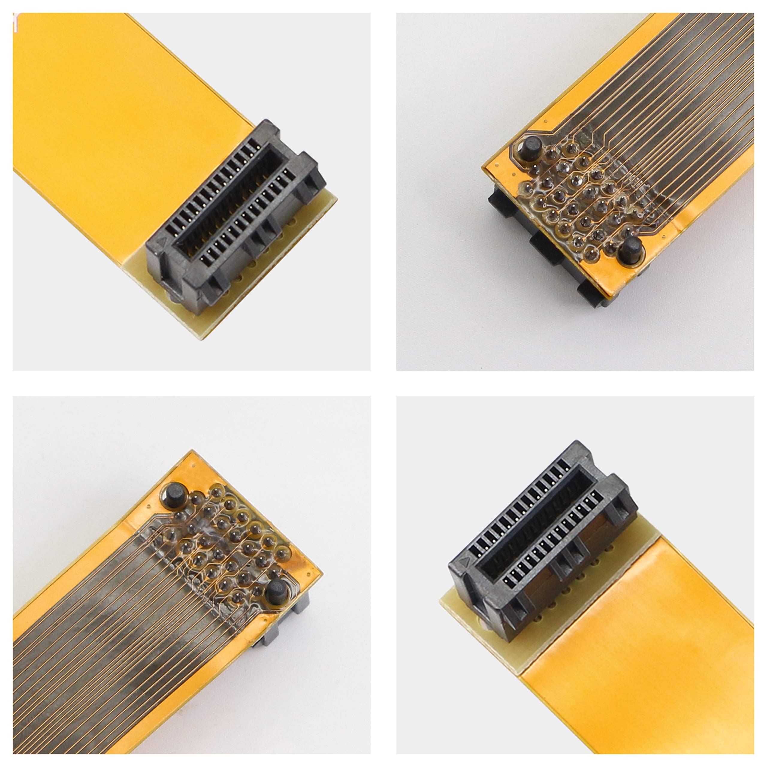 GELRHONR SLI Bridge 2 Way,10cm 26pin Flexible Graphic Card PCI-e Connection Cable for Dual Nvidia GPUs Graphic Card Crossfire Interconnect - N Card