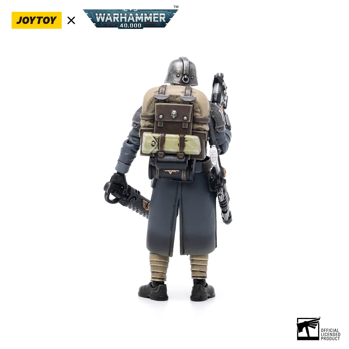 HUAXI DARK SOURCE(HAINAN)TECH JoyToy Death Korps of Krieg Veteran Squad Guard Sergeant 1:18 Scale Action Figure, Multi