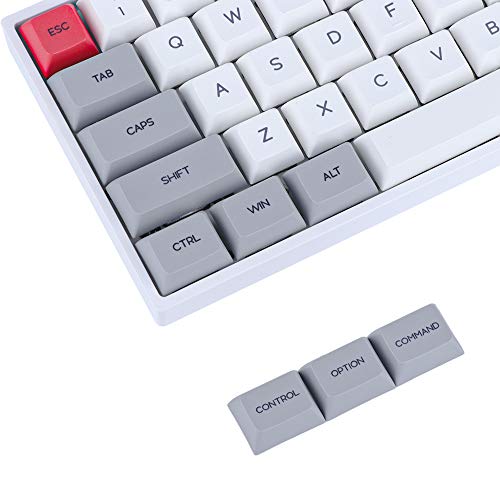EPOMAKER SK66S 60% Keys Bluetooth 5.1 Wireless Wired Dual Mode Gateron Optical Mechanical Gaming Keyboard with RGB Backlight and PBT Heat Sublimation Keycaps (Gateron Optical Blue, Grey White)