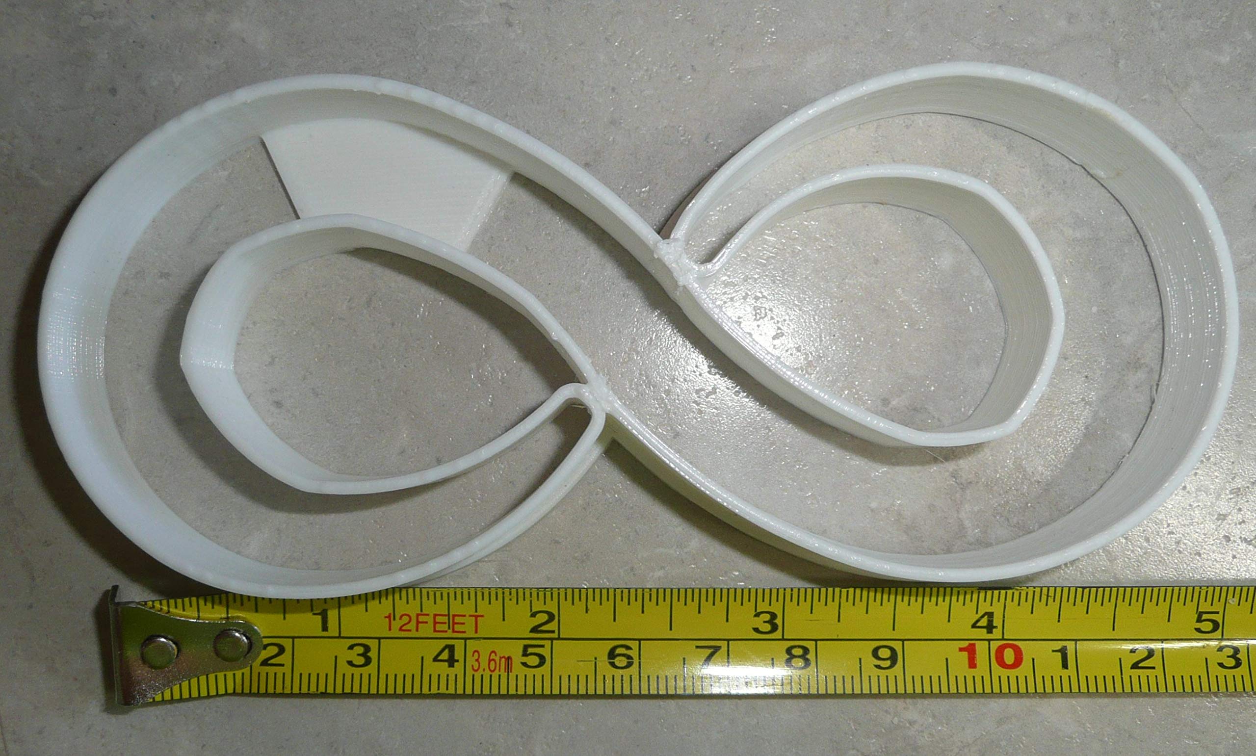 INFINITY SYMBOL NEVER ENDING LOVE MATH PHYSICS COOKIE CUTTER MADE IN USA PR2157