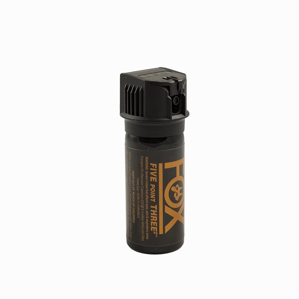 Fox Labs, 154FTSDB Five Point Three Squared, Pepper Spray for Self Defense 4% OC (1.5 oz)