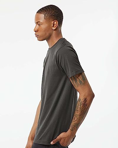 Tultex 202 - Unisex Fine Jersey Tee Charcoal Grey (Charcoal Grey, Extra Large)
