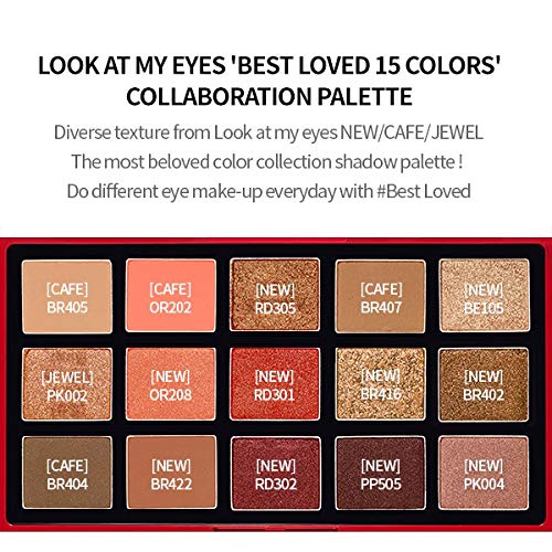 ETUDE HOUSE PLAY COLOR EYE PALETTE (Best Loved) | Blendable Long Lasting Eye Shadow