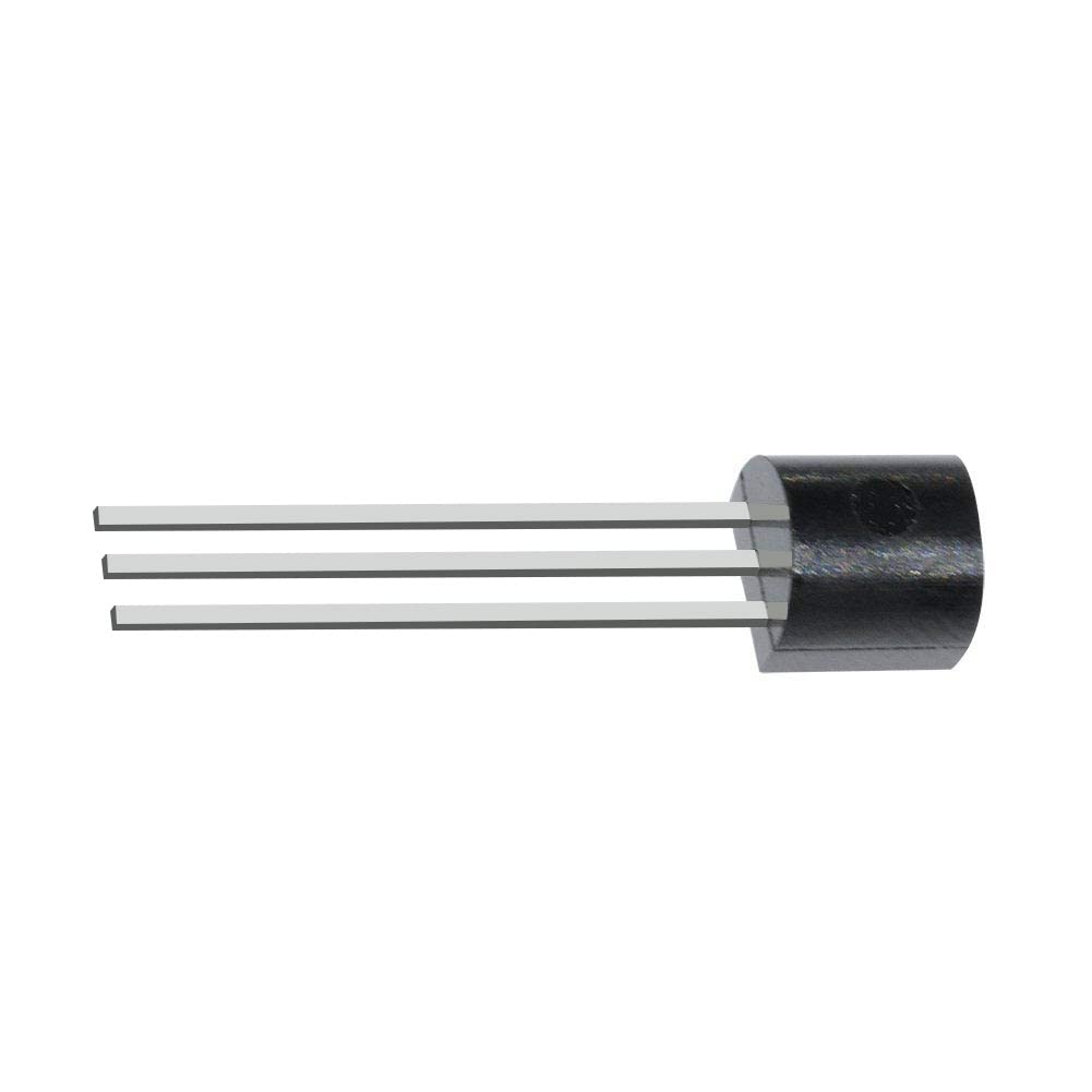 Eiechip® 10Pcs 18B20 DS18B20 TO-92 3 Pins Wire Digital Thermometer Temperature IC Sensor