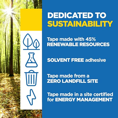Scotch Painter's Tape Original Multi-Surface Painter's Tape, 1.41 Inches x 60 Yards, 16 Rolls, Blue, Paint Tape Protects Surfaces and Removes Easily, Multi-Surface Painting Tape for Indoor and Outdoor Use