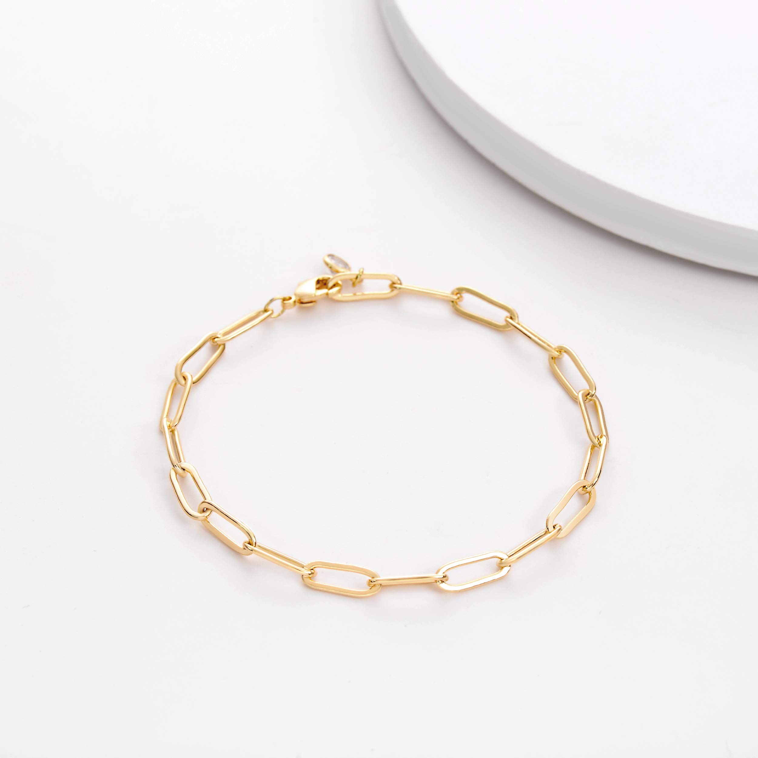 Gold Dainty Pearls Bracelet,Cute Beaded 14K Gold Plated Handmade Freshwater Turquoise Evil Eye Pearls Tiny Charm Minimalist Layering Stacking Jewelry for Women
