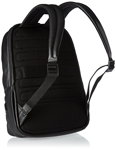 PIQUADRO Unisex Adult Backpack, Black, 11x40x31 cm (W x H x L)