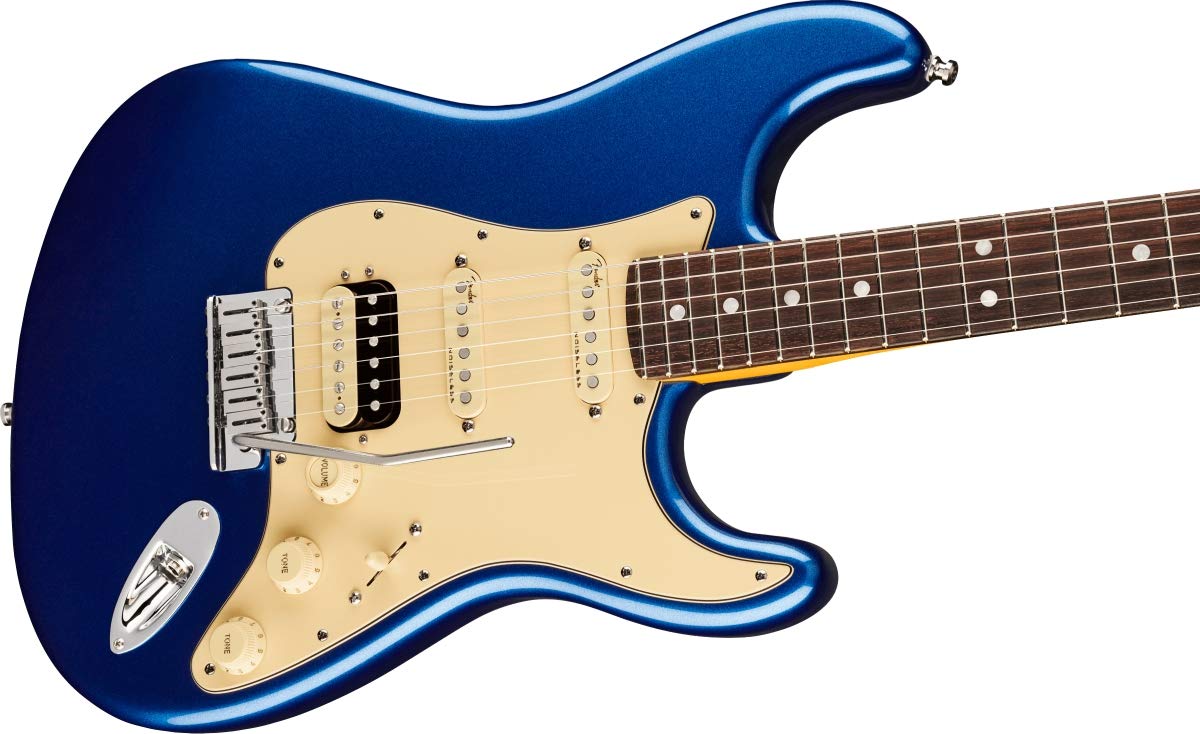 Fender American Ultra Stratocaster HSS - Cobra Blue with Rosewood Fingerboard