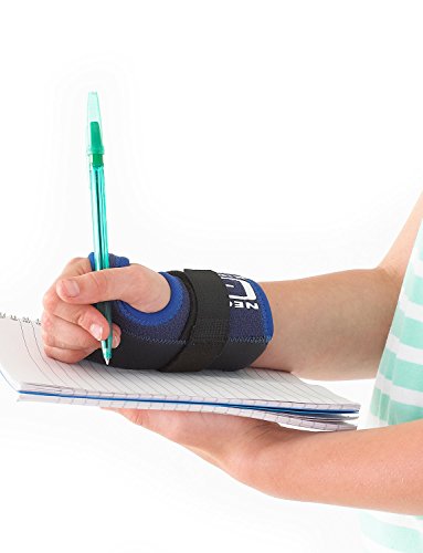Neo-G Wrist Brace for Kids - Stabilized Support For Carpal Tunnel, Juvenile Arthritis, Joint Pain, Tendonitis, Hand Sprains - Adjustable Compression - Class 1 Medical Device - One Size - Right - Blue
