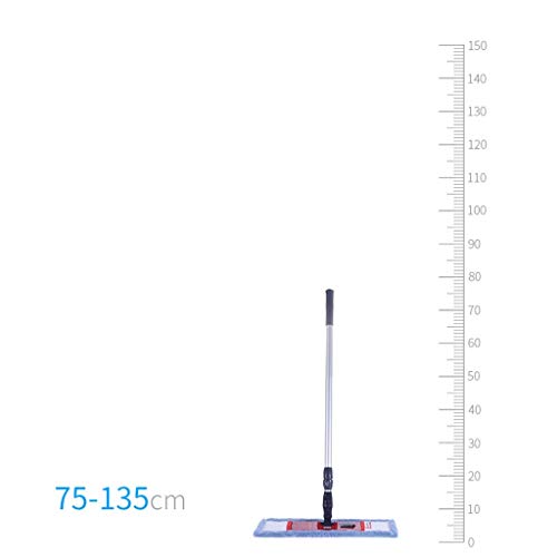 JHHDP Professional Microfiber Mop Stainless Steel Handle Premium Mop PadsMicrofiber Cloths