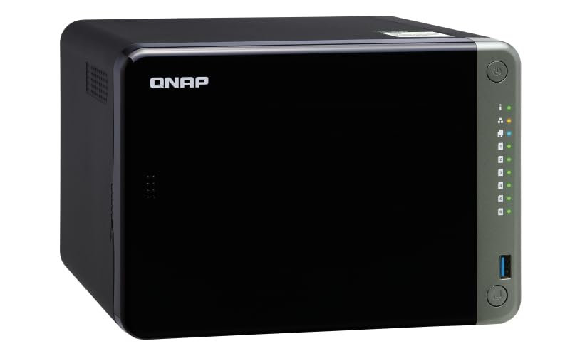 QNAP TS-653D-8G 6 Bay NAS for Professionals with IntelĀ® CeleronĀ® J4125 CPU and Two 2.5GbE Ports