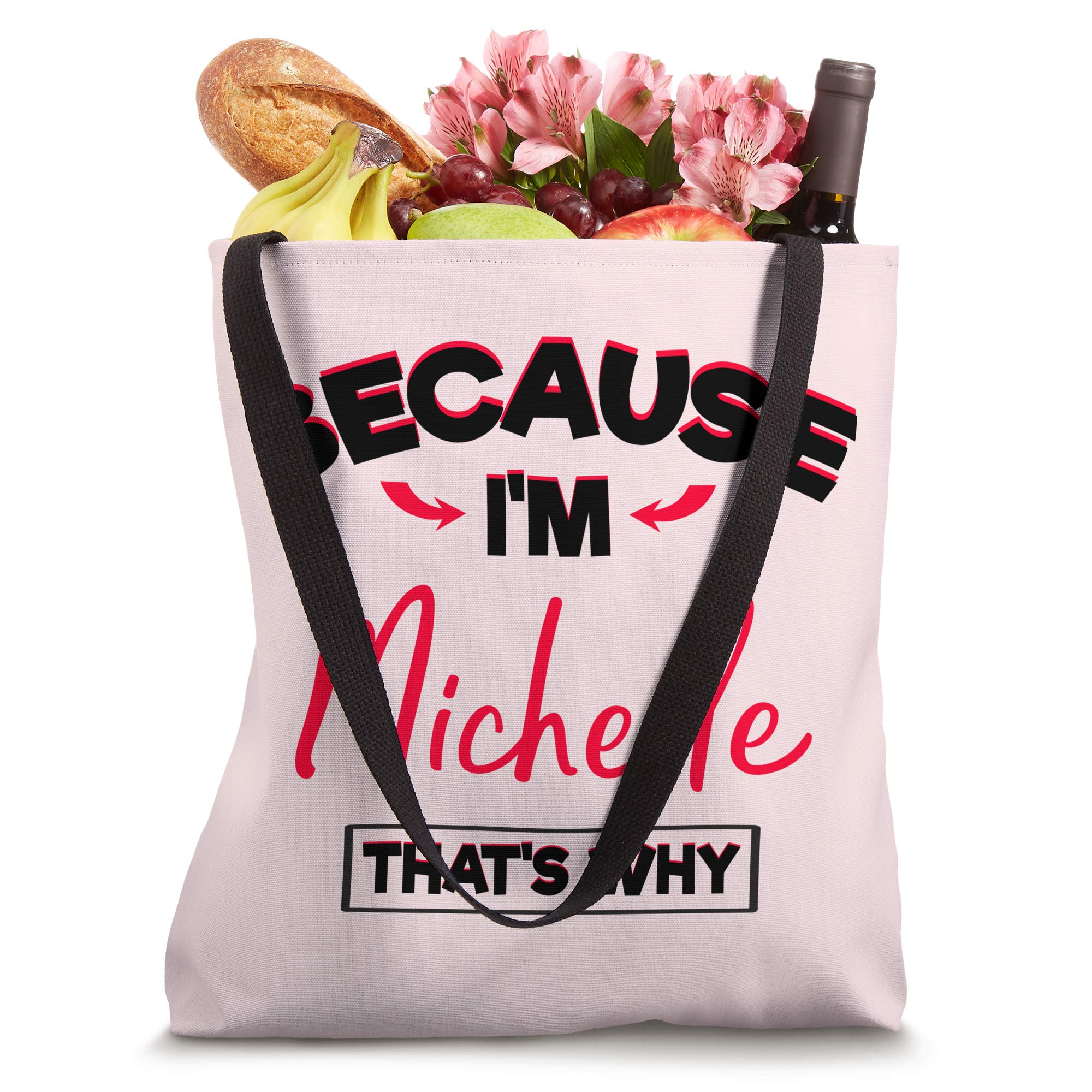 Funny Name Saying Michelle Gifts For Doing Michelle Girls Tote Bag