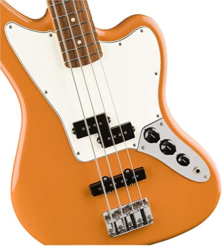 Fender Player Jaguar Bass, Capri Orange, Pau Ferro Fingerboard