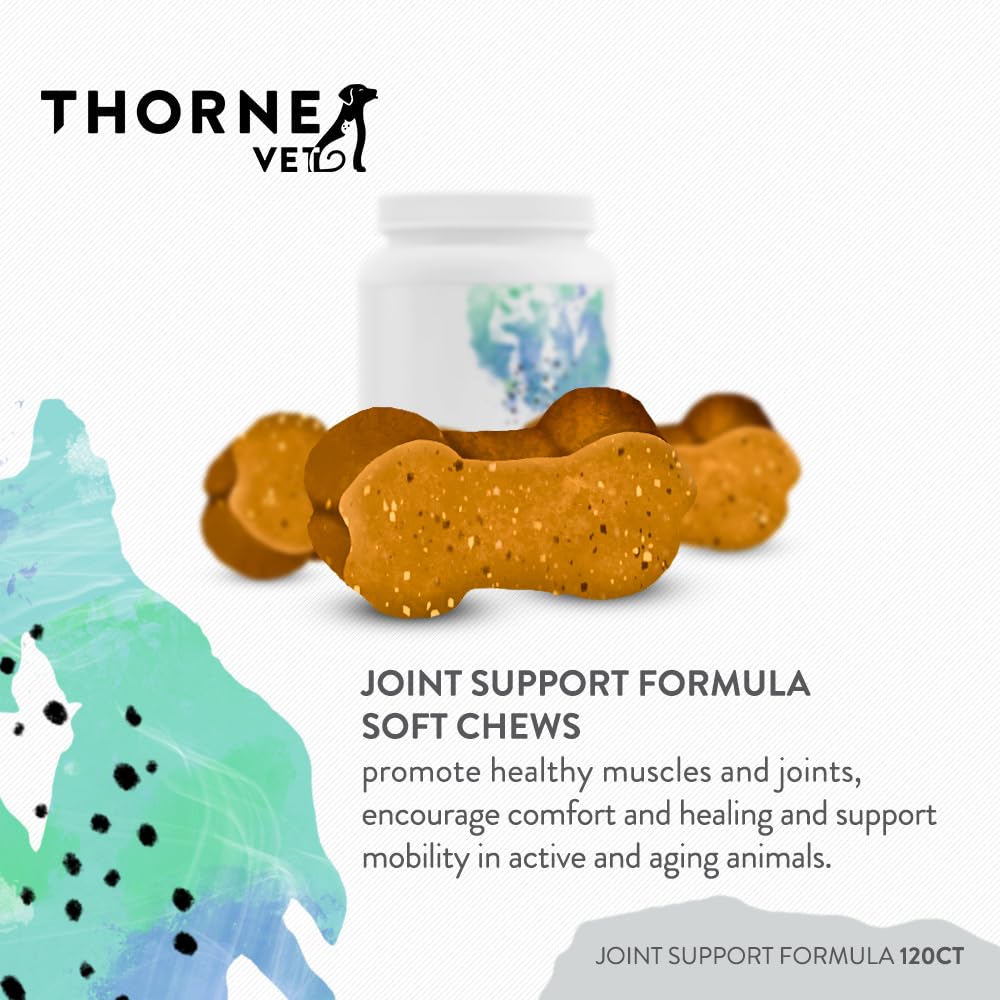 ThorneVET Joint Support Formula β Dog & Cat Joint Health Support, 120 Soft Chews