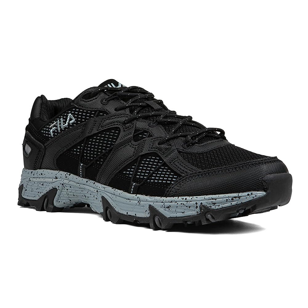 Fila Mens Grand Tier, Color: Blk/Csrk/Monu, Size: 10.5 (1JM01661-002-10.5)
