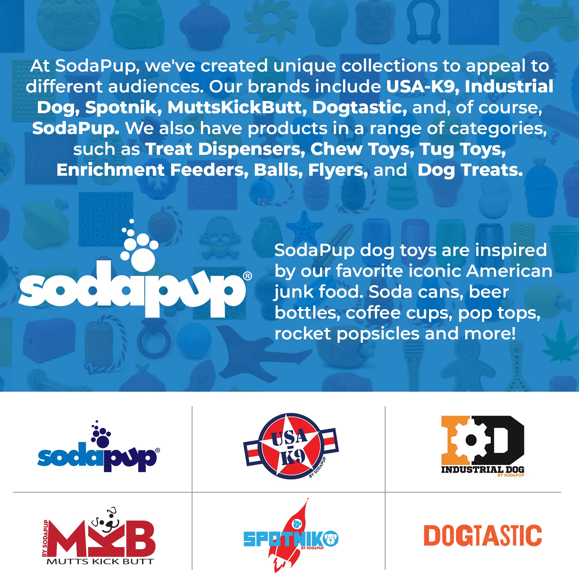 SodaPup Corn on The Cob β Durable Dog Chew Toy Made in USA from Non-Toxic, Pet Safe, Food Safe Nylon Material for Mental Stimulation, Clean Teeth, Fresh Breath, Problem Chewing, Calming Nerves & More