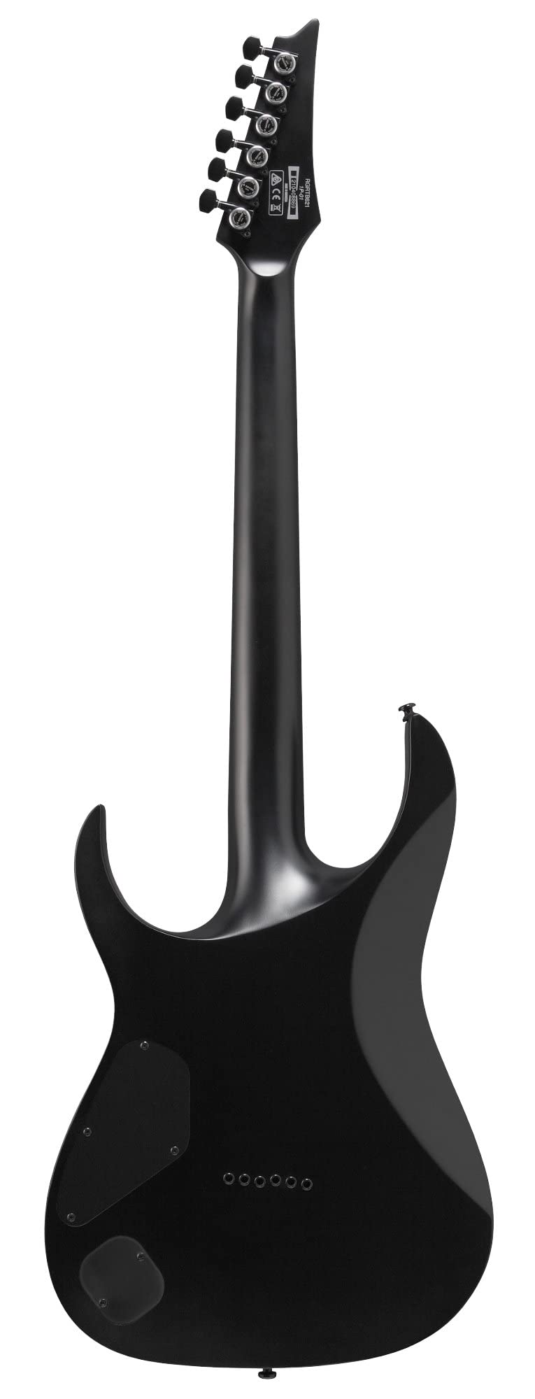 Ibanez RGRTB621 Iron Label Electric Guitar - Black Flat