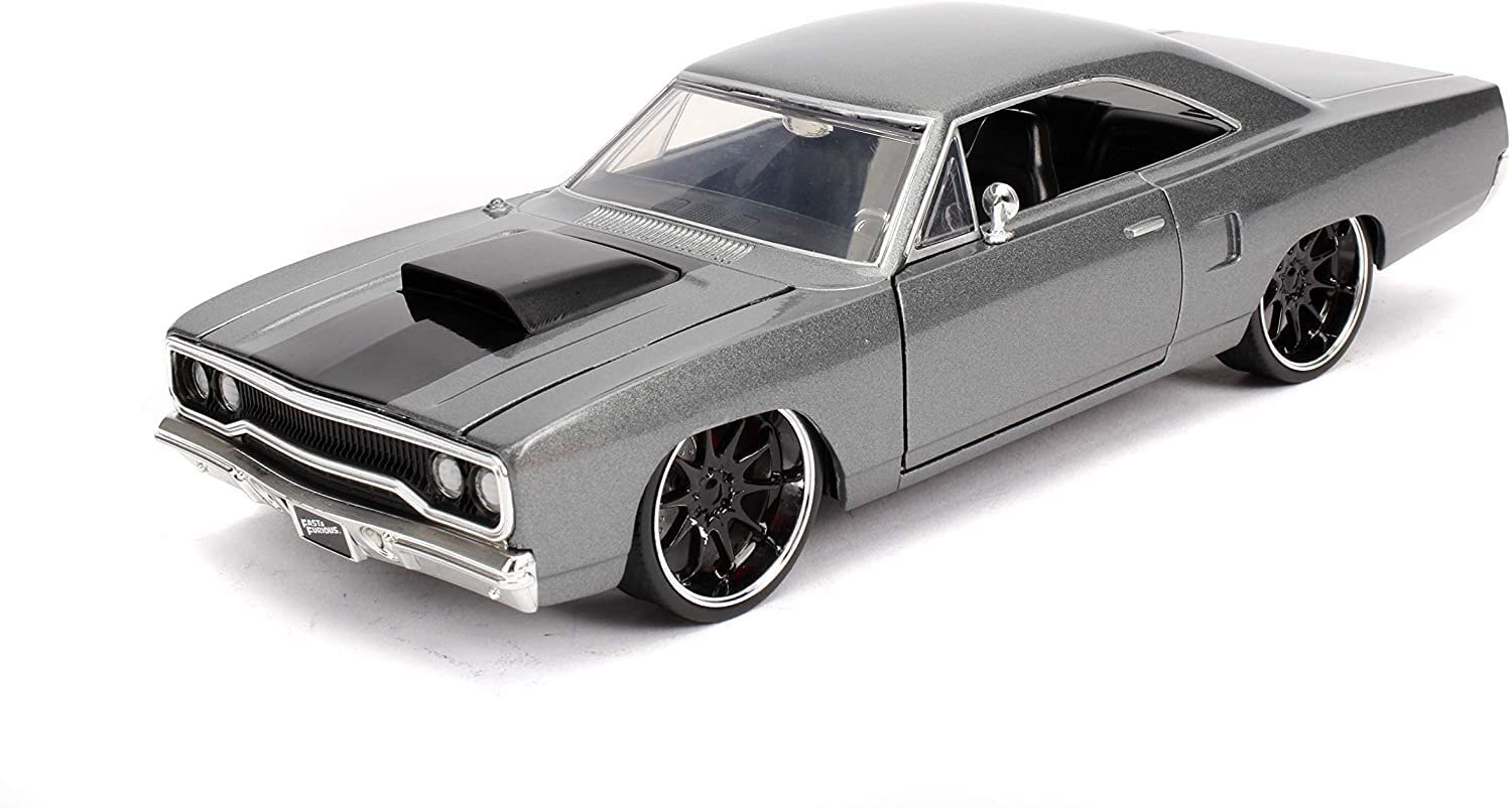 Fast & Furious 1:24 Dom's 1970 Plymouth Roadrunner Die-cast Car, Toys for Kids and Adults