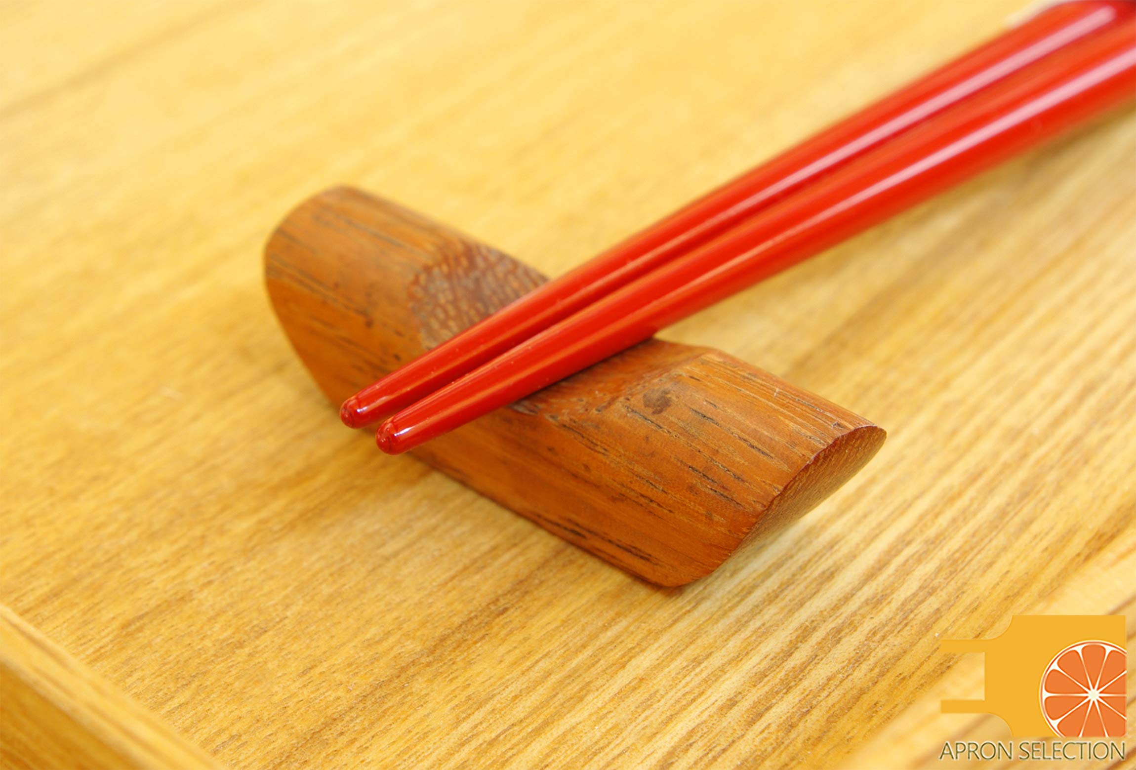 Hashimoto-Kousaku Sikkiten Japanese Natural Lacquered Wooden Chopsticks Sakura Collection in Gift Box (Yoisakura, Vermilion)