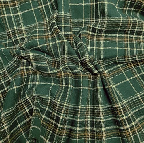 Newcastle Fabrics Yarn Dyed Flannel, Hunter