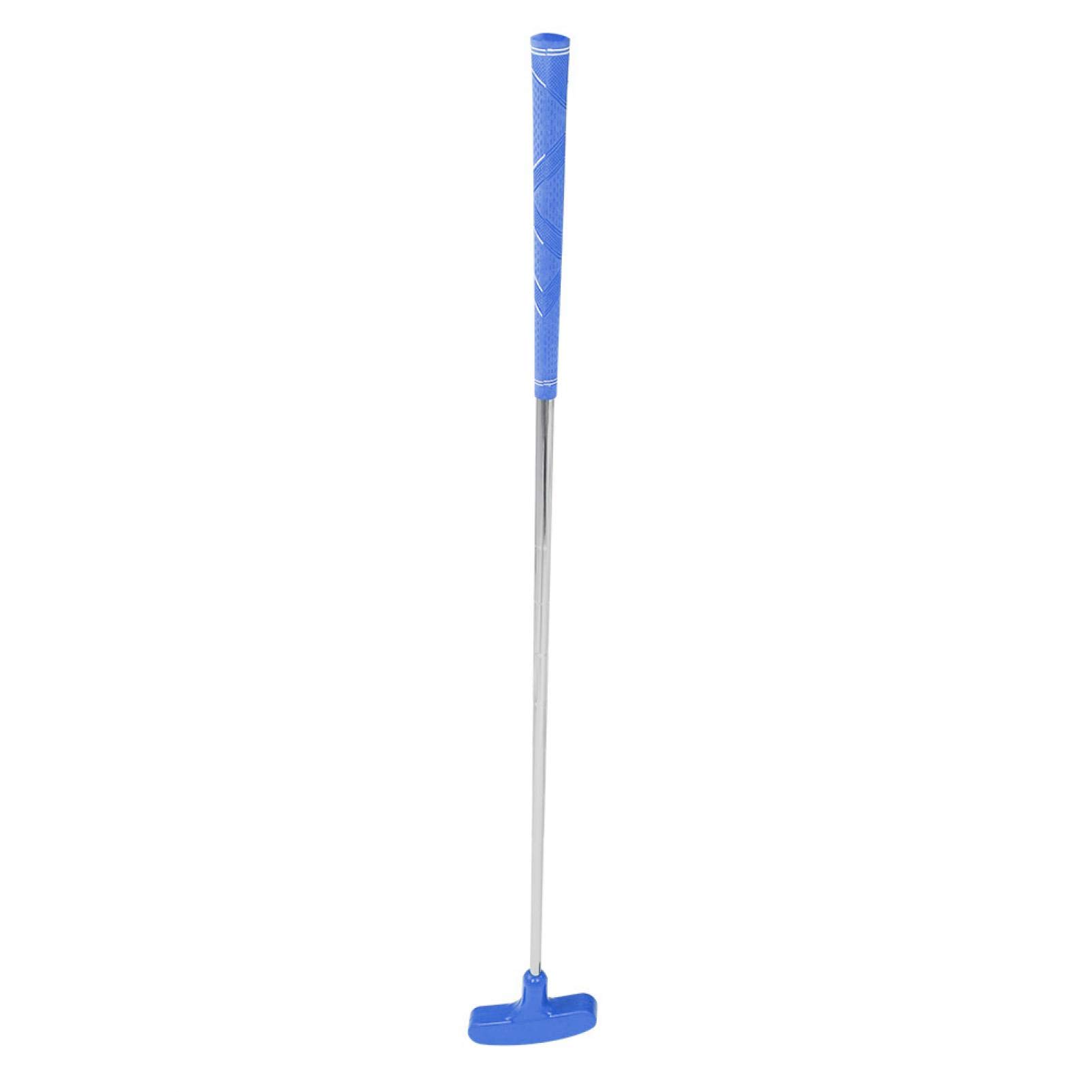Golf Putter Stainless Steel Shaft Anti-Slip Grip Mini Golf Putter, for 18-Hole Mini Course(Blue)