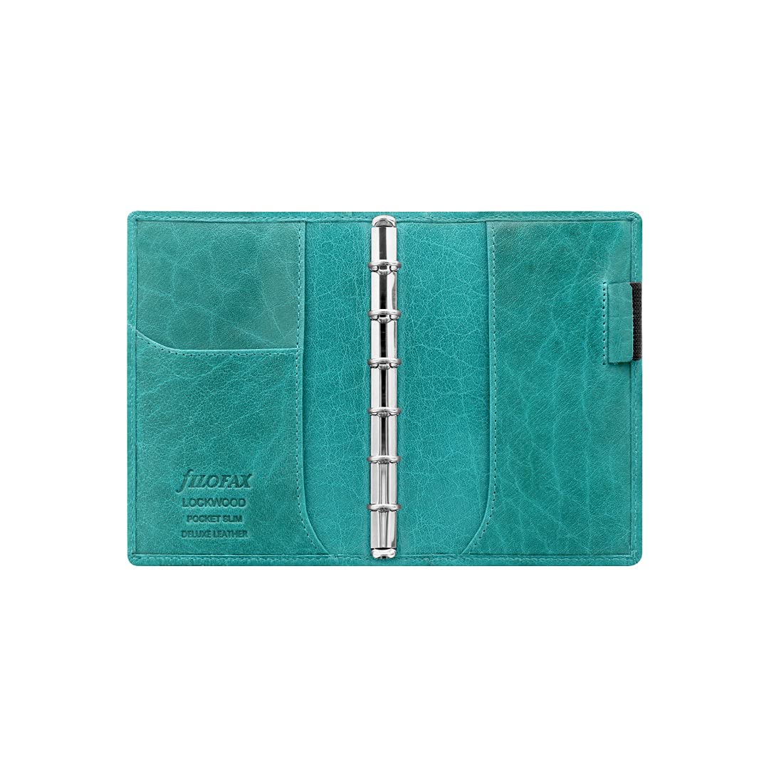 Filofax 26049 Organiser Lockwood Slimline Pocket, Aqua