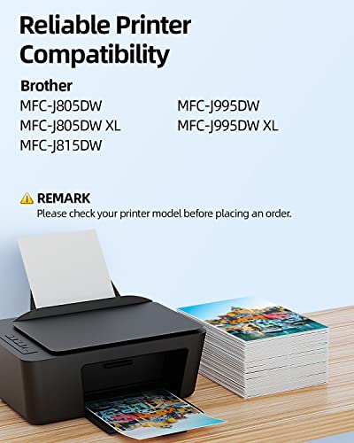FASTINK Compatible LC3035 Ink Cartridges | High-Yield | 4 Pack | Latest Chipset,Work with MFC-J995DW, MFC-J805DW, MFC-J815DW XL