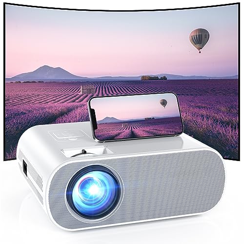 HOMPOW Projector, Native 1080P Full HD Projector CS09