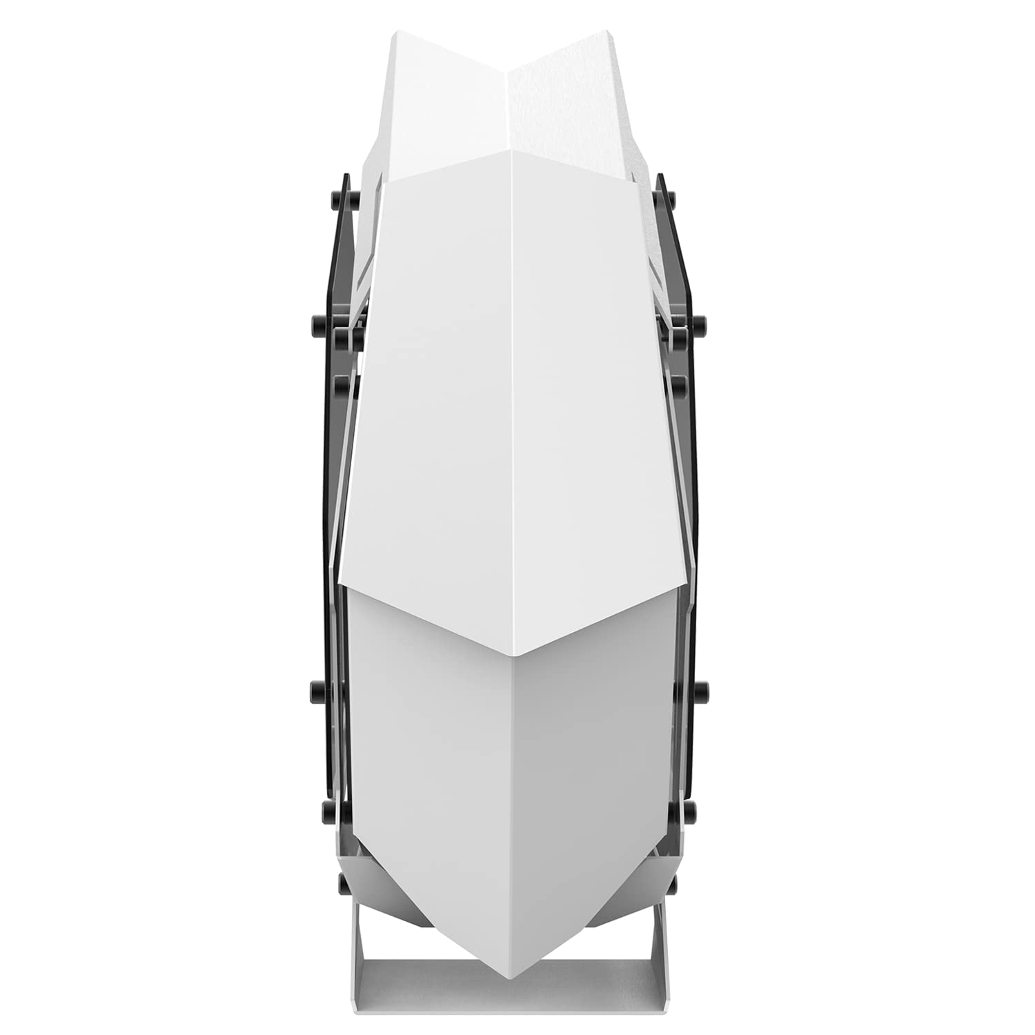 JONSBO MOD3 White Open Type ATX Mid Tower Gaming Computer Case, E-Sports Players Mecha Chassis, Custom Liquid Cooling,Support EATX/ATX MOBO, 240/360 Liquid & 170mm Air Cooling, White pc case