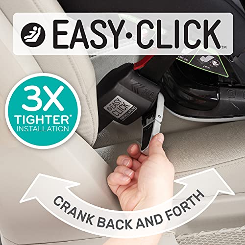 Evenflo Symphony Elite All-In-One Convertible Car Seat, 5-Point Infinite Slide Harness, Easy to Install, Forward / Rear Facing, Booster Seat, 110-lb Capacity, Multiple-Position Recline, Paramount Gray