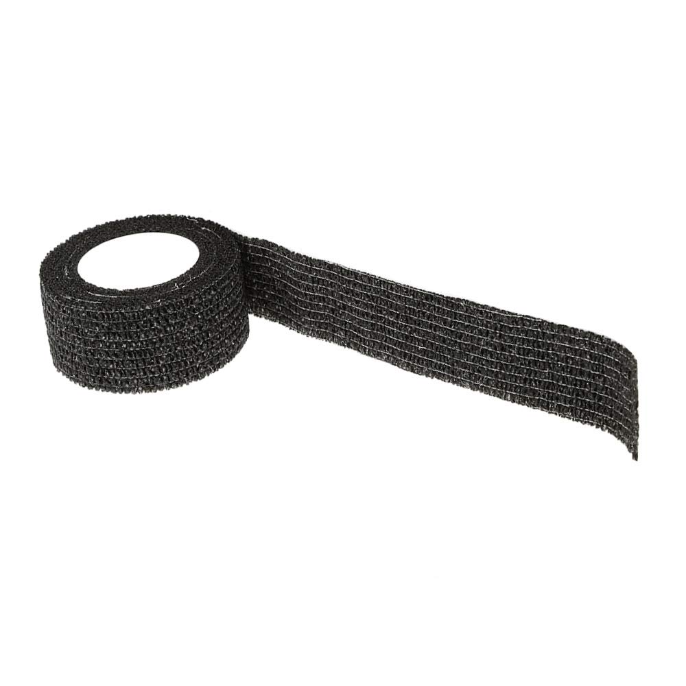 Etopar 10 X Self Adhesive Cohesive Wrap Bandages Strong Elastic First Aid Tape Black for Wrist Ankle Sport 2.5m x 5cm