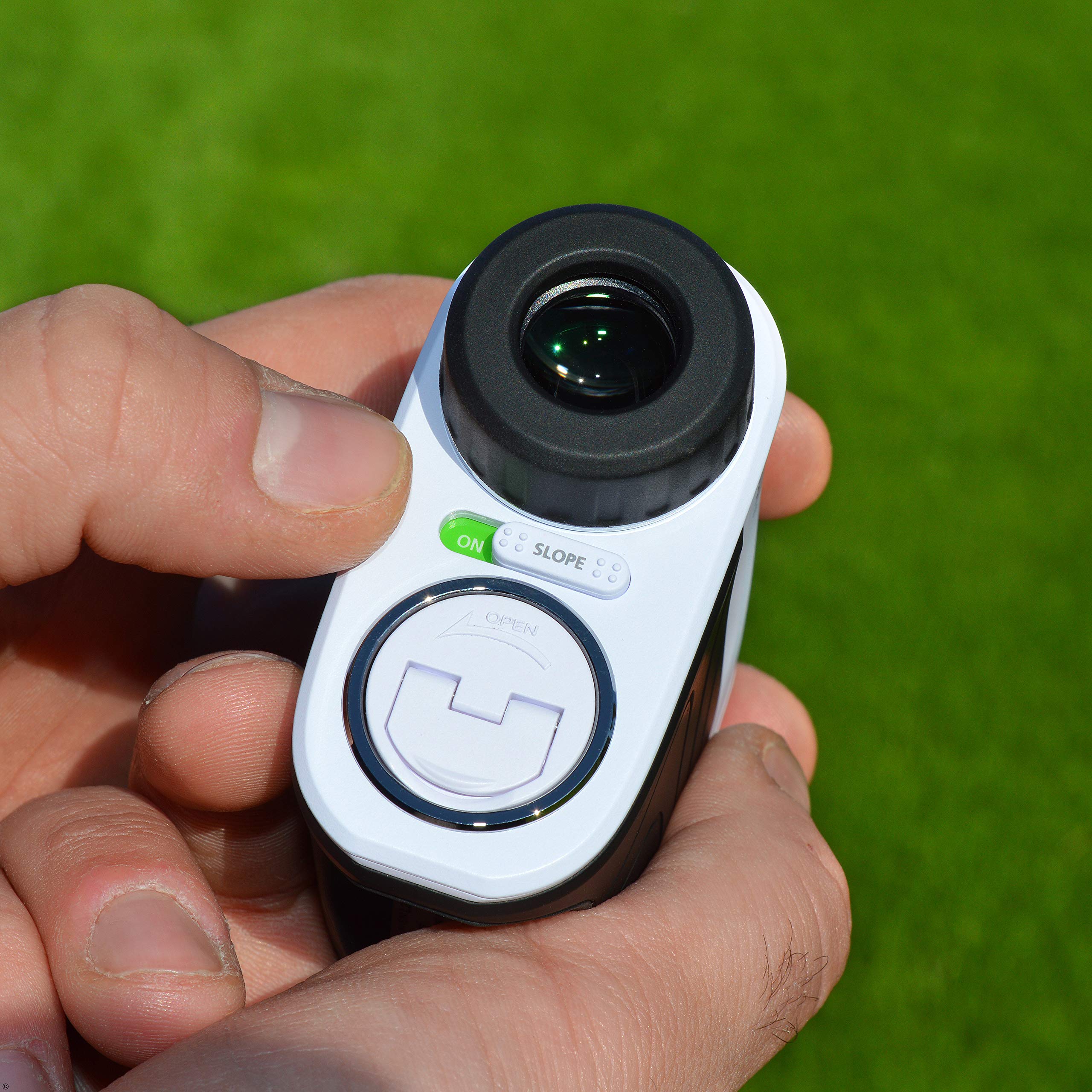 GolfBuddy Aim L10 Golf Rangefinder, White