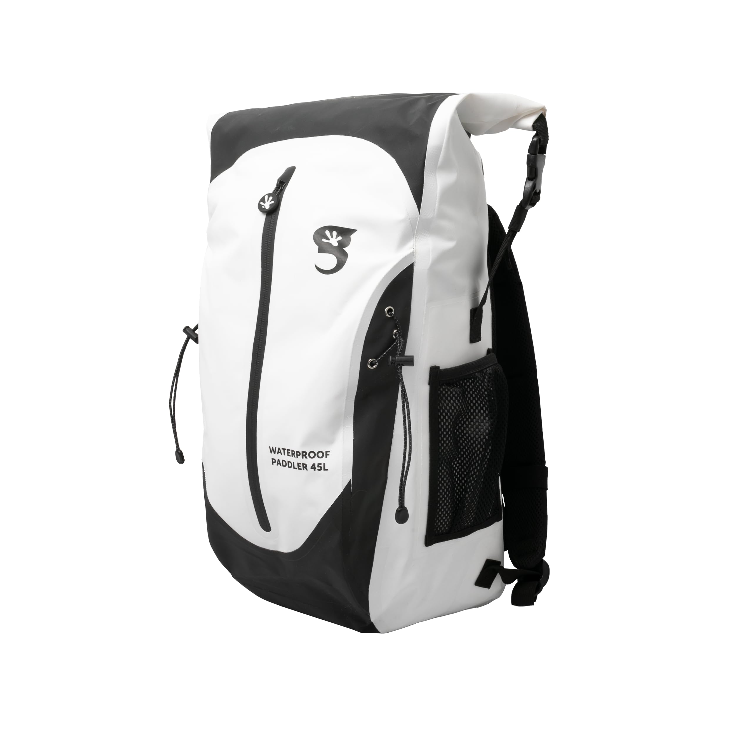 geckobrands Paddler 45L Waterproof Backpack White
