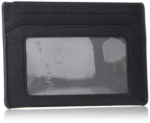TUMI - Nassau Slim Card Case Wallet for Men - Black Texture