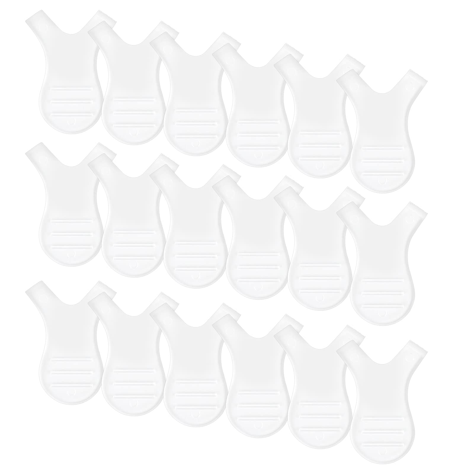 Eyelash Extension Lift Tools, 20PCS Y Shape Eyelash Brush Grafting Eyelashes Lash Lift Brush Makeup Beauty Tool for Eyelash Extension Clean up(White)