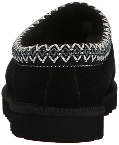 UGG Australia Men's Tasman Black Suede Slippers - 10 D(M) US