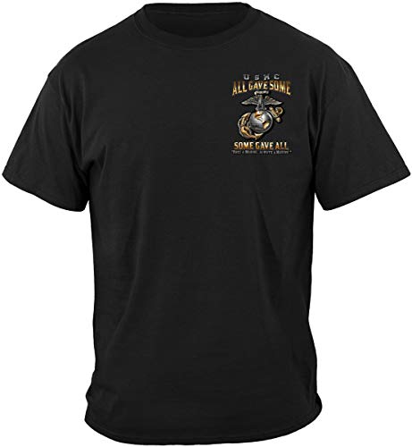 United States Marine Corps Flag | USMC Marine Corps All Gave Som Shirt ADD80-MM2326M