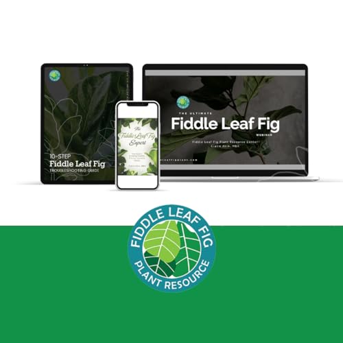 Houseplant Resource Center Fiddle Leaf Fig 3-in-1 Soil Moisture Meter for Plants – Best Indoor Plant Water Meter for Potted Houseplants - Light & Moisture Sensor Probe for Optimal Growth