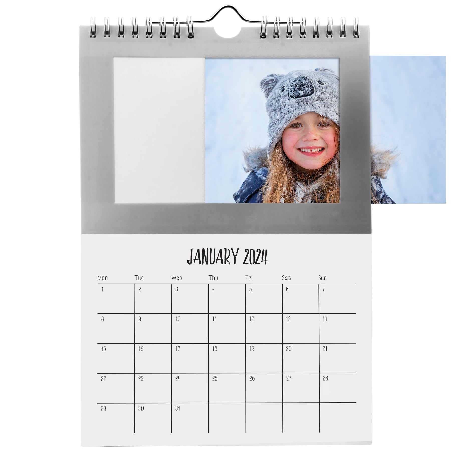 FINE PHOTO GIFTS 2024 Monthly Hanging Wall Photo Calendar