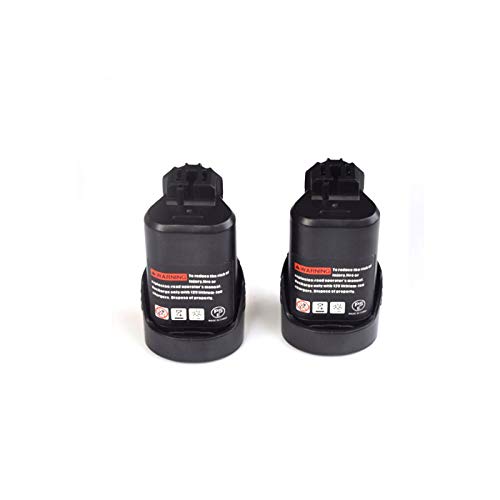 FCQLR Compatible for 10.8V Li-ion Rechargeable Battery 3.0Ah Replace for 12V Bosch Cordless Electric Drill Screwdriver GOS 10.8 V-LI